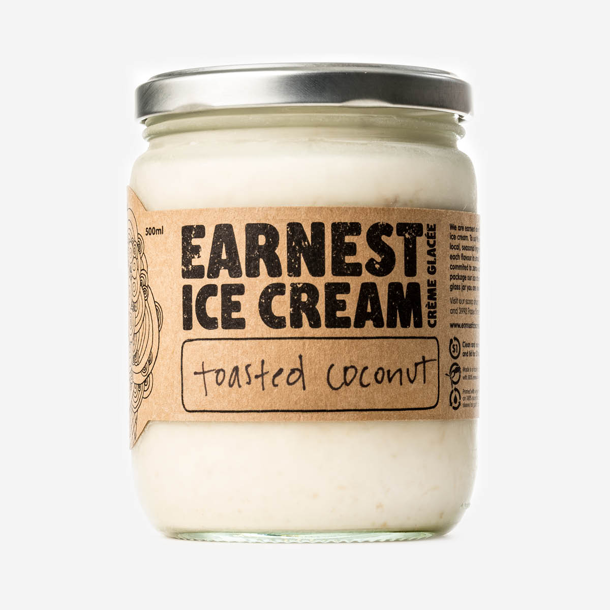 Toasted Coconut - Earnest Ice Cream