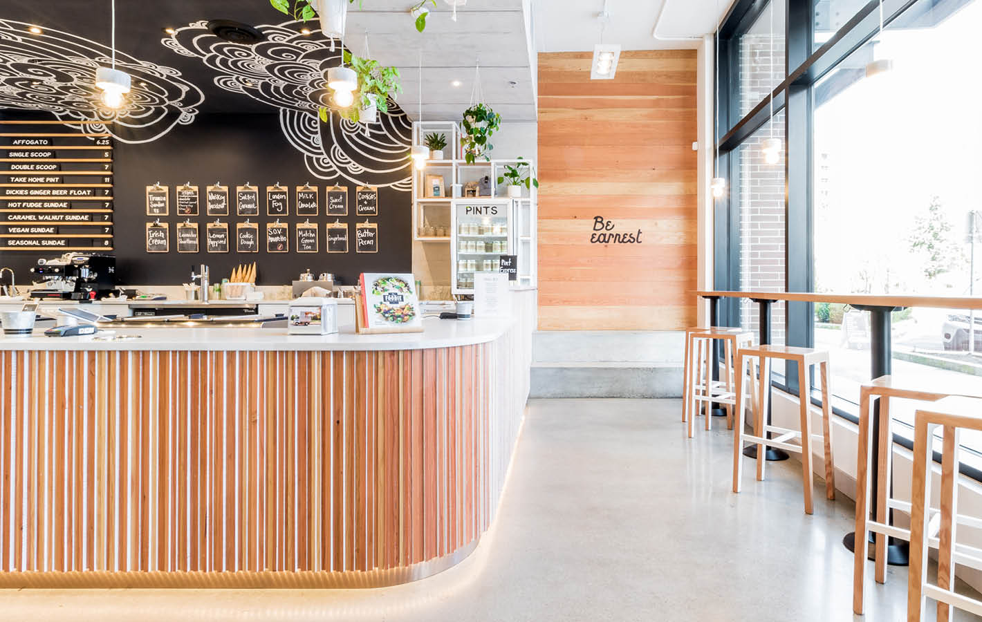 North Van Ice Cream Shop - Earnest Ice Cream