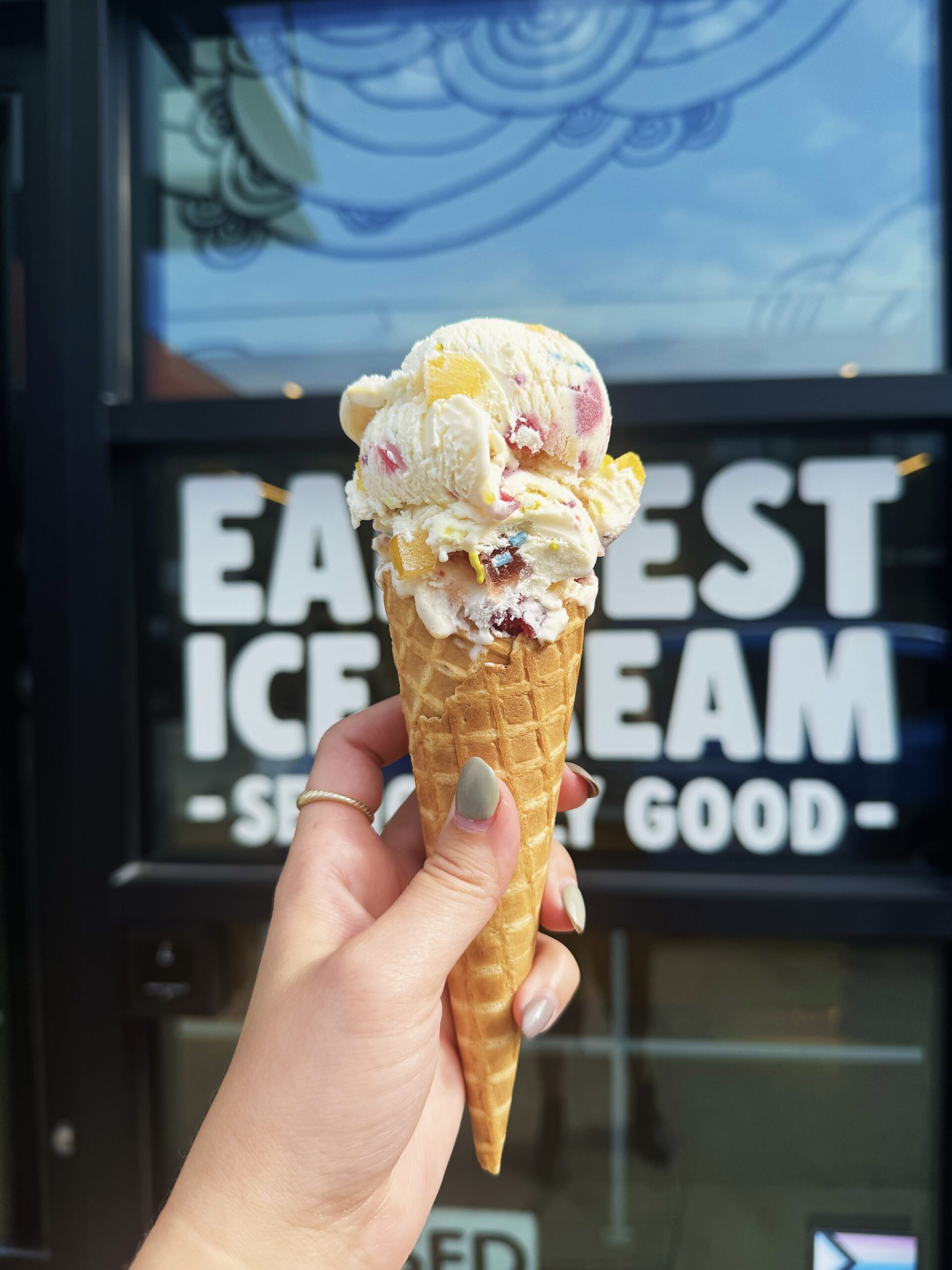 Rainbow Fruit Creamsicle - Earnest Ice Cream